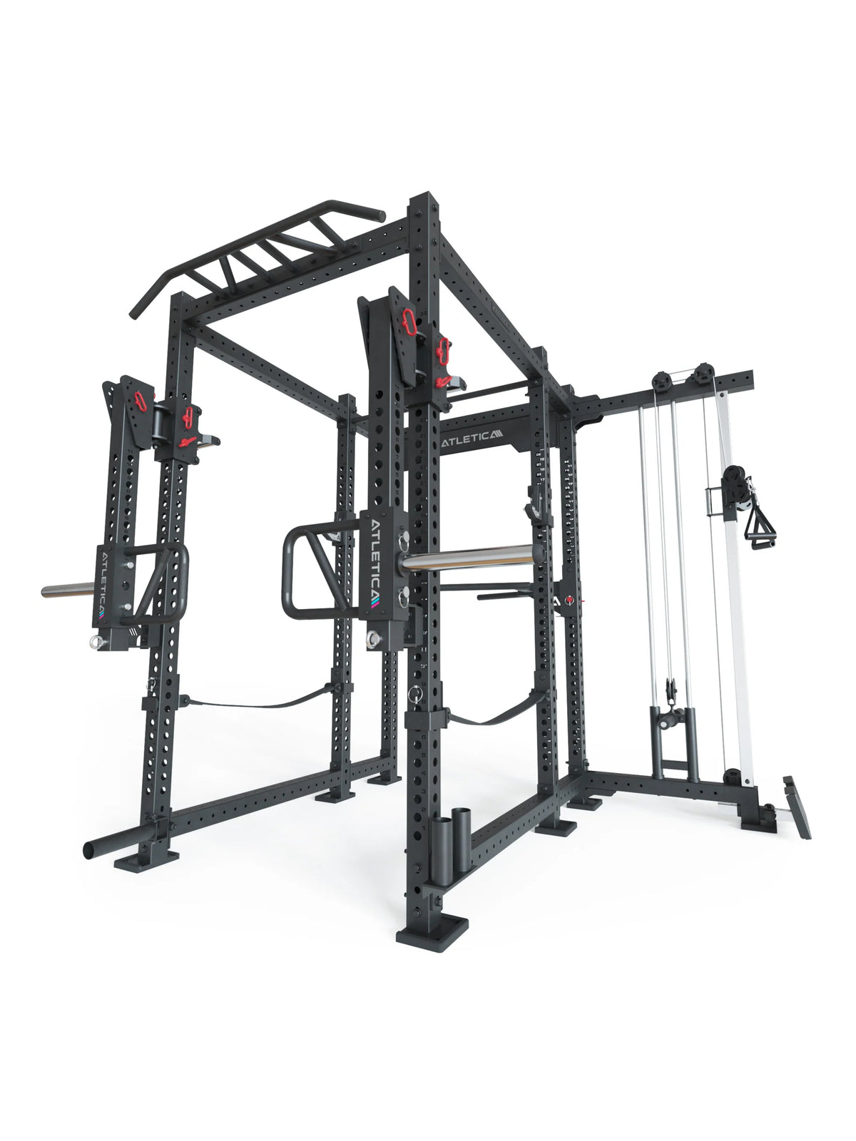 ATLETICA R8-Sentinel Power Rack | Jammer Arms | Cable Cross Kabelzug