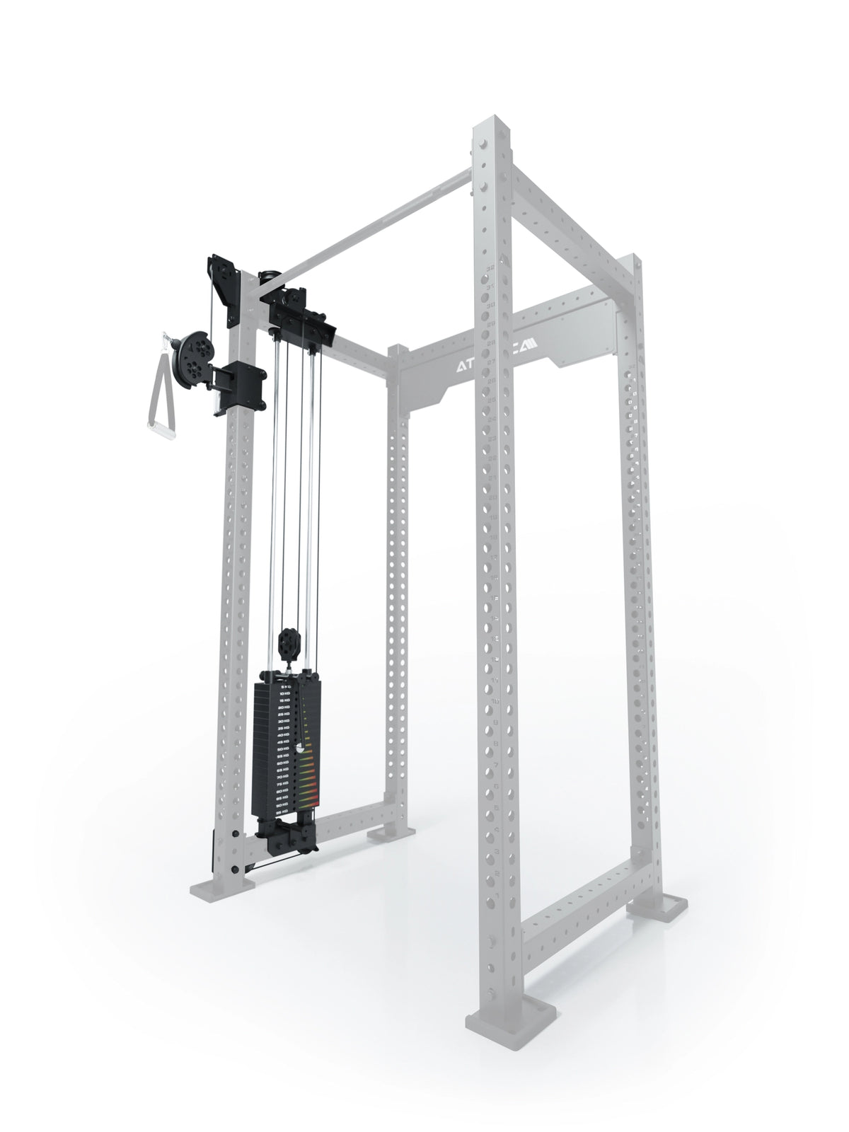R8-Bradley | Kabeltræktilbygning på 95 kg | Venstre | 78 cm crossbar