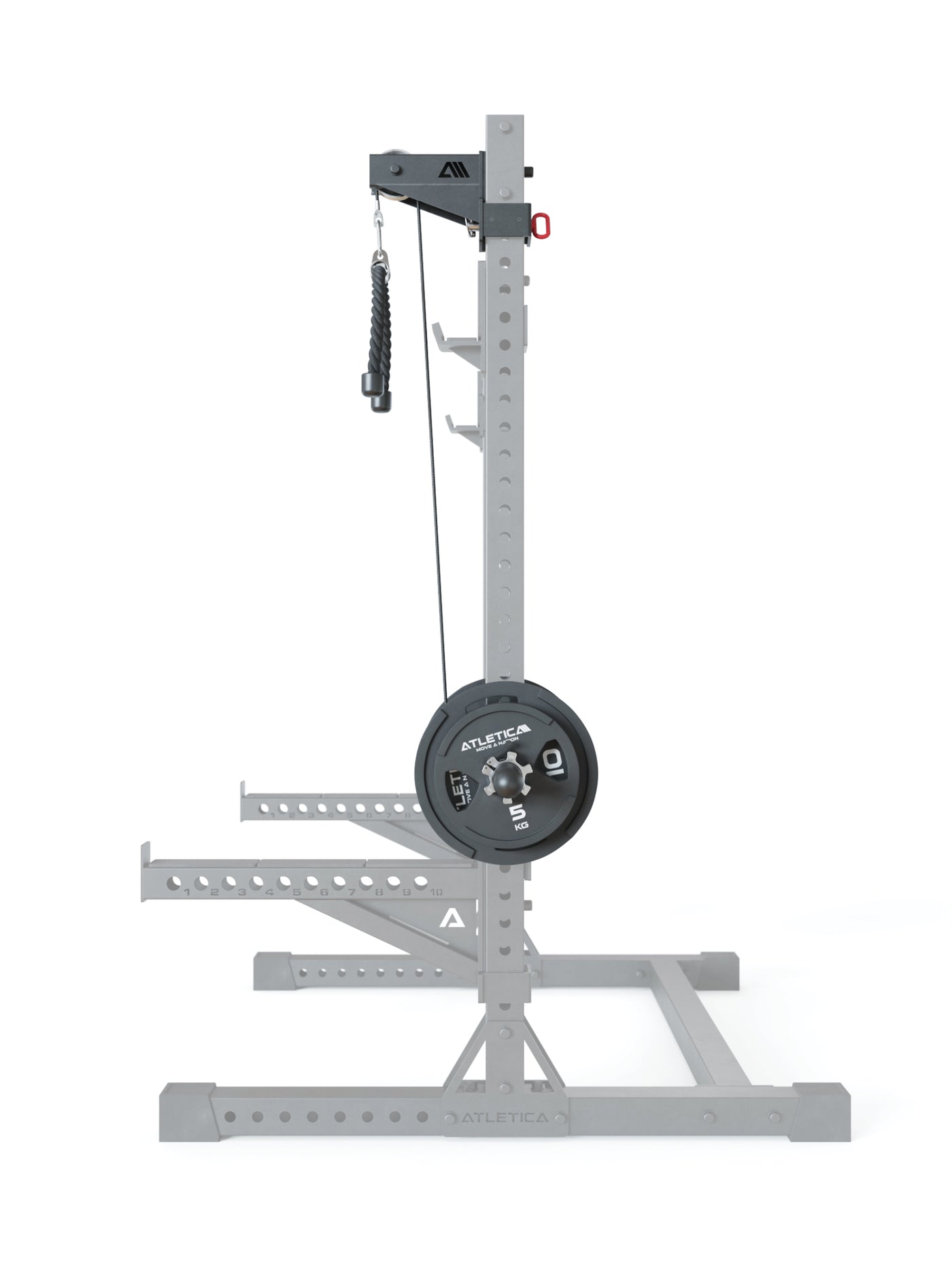 R7 Plate Loaded Cable System | Vielseitigkeit für R7 Power Racks – ATLETICA