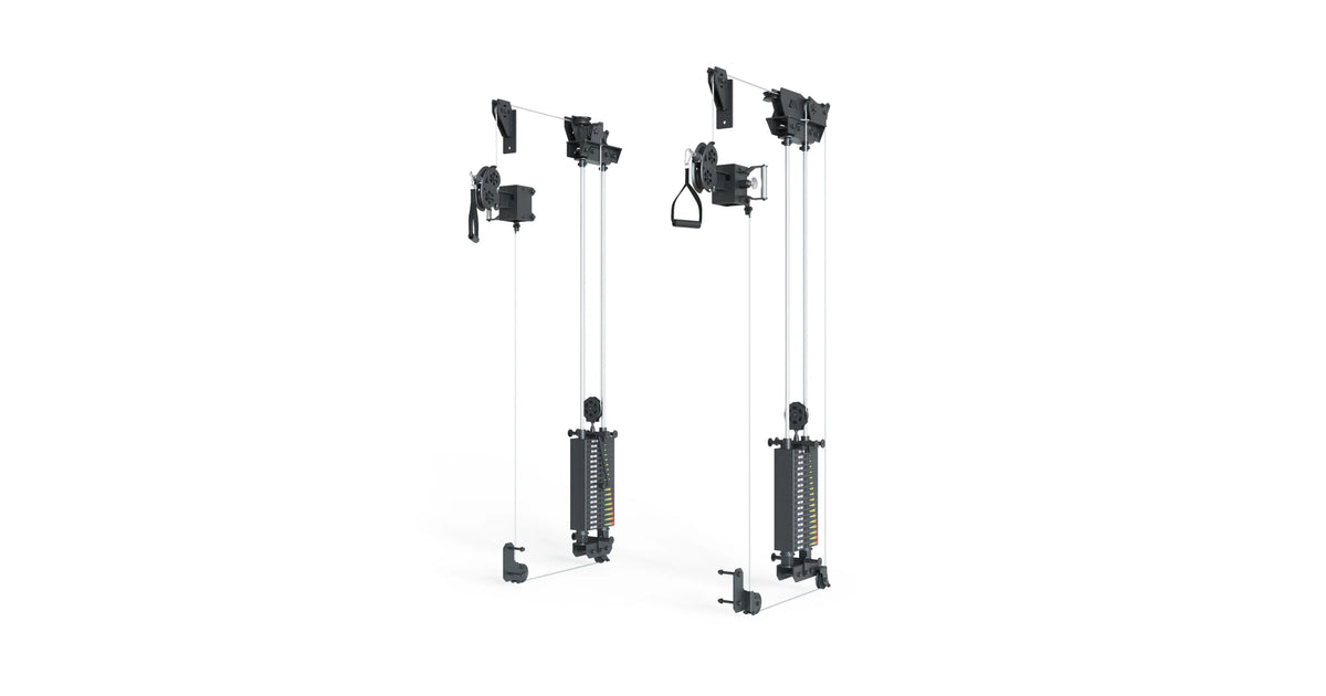 ATLETICA R8-Bradley Power Rack Kabelzug Station