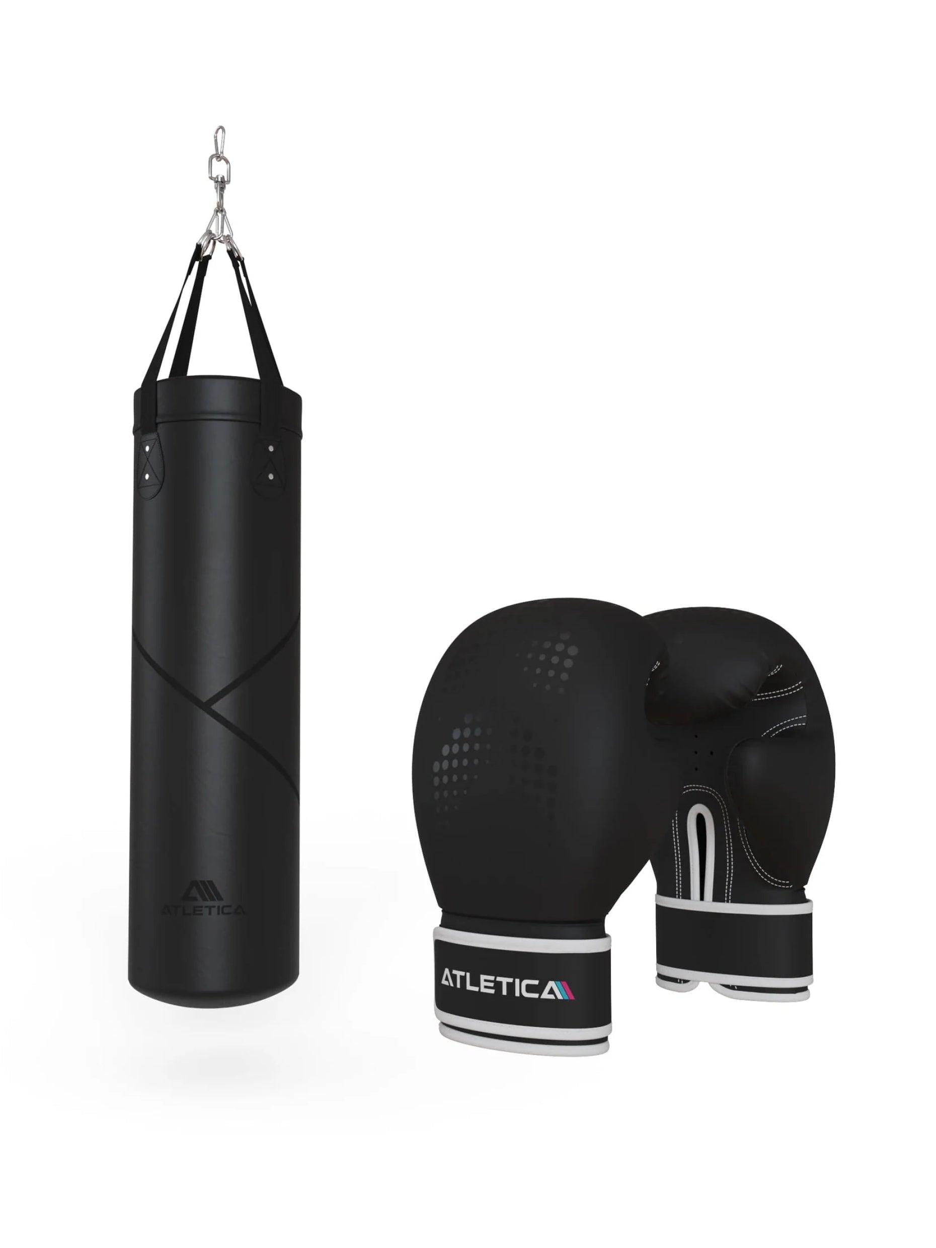 ATLETICA BBX Box-Set | Boxsack mit Boxhandschuhe