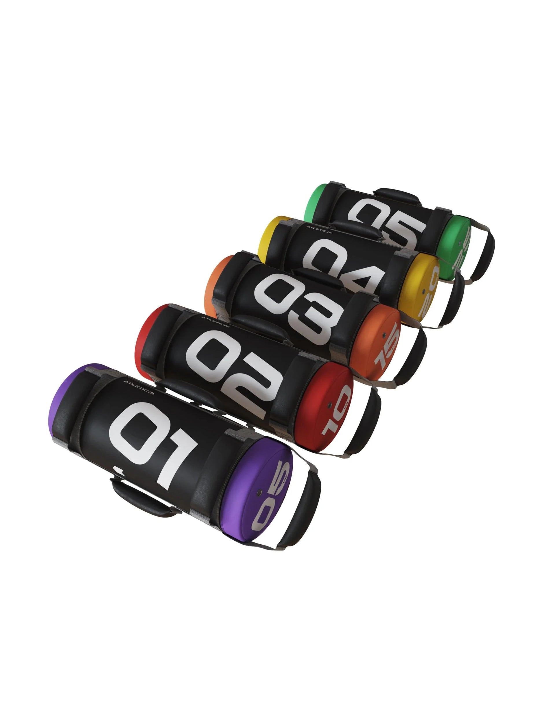 ATLETICA Power Bag Set | 5 - 25 kg Gewichtssack | Sandbag