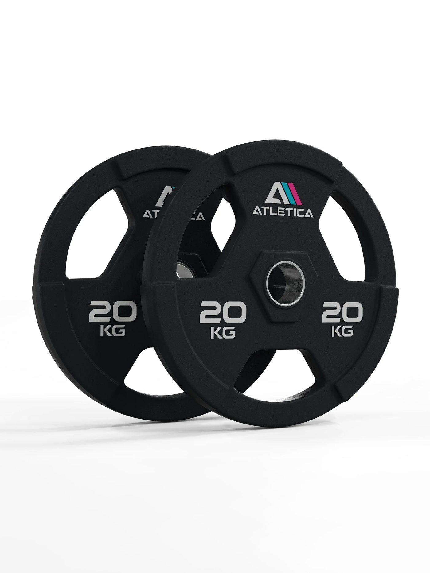 ATLETICA Gripper Plates 5 - 25 kg | 50 mm Hantelscheiben Paar