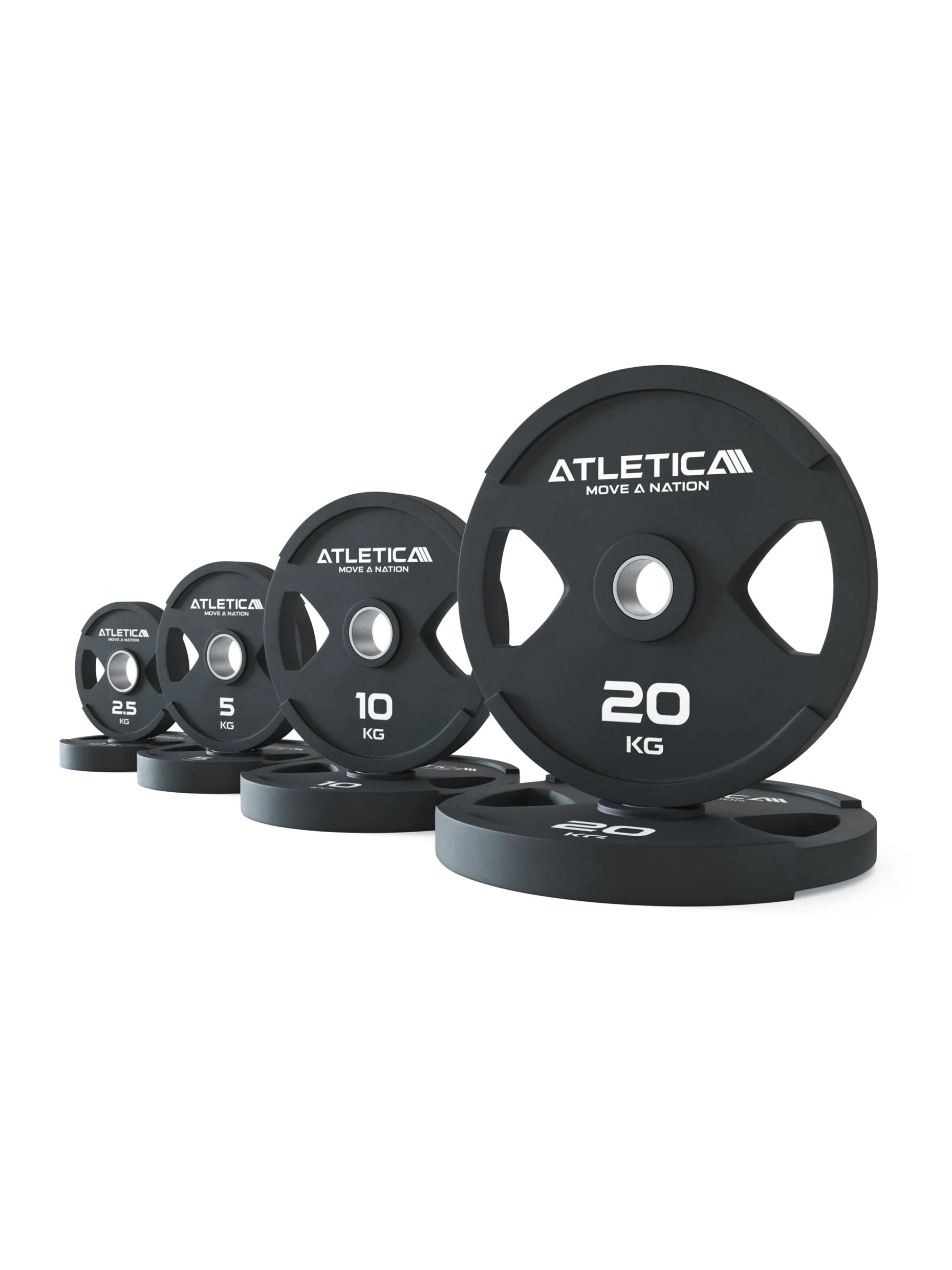 ATLETICA 2H Gripper Plates SET | dual Gripper Hantelscheiben