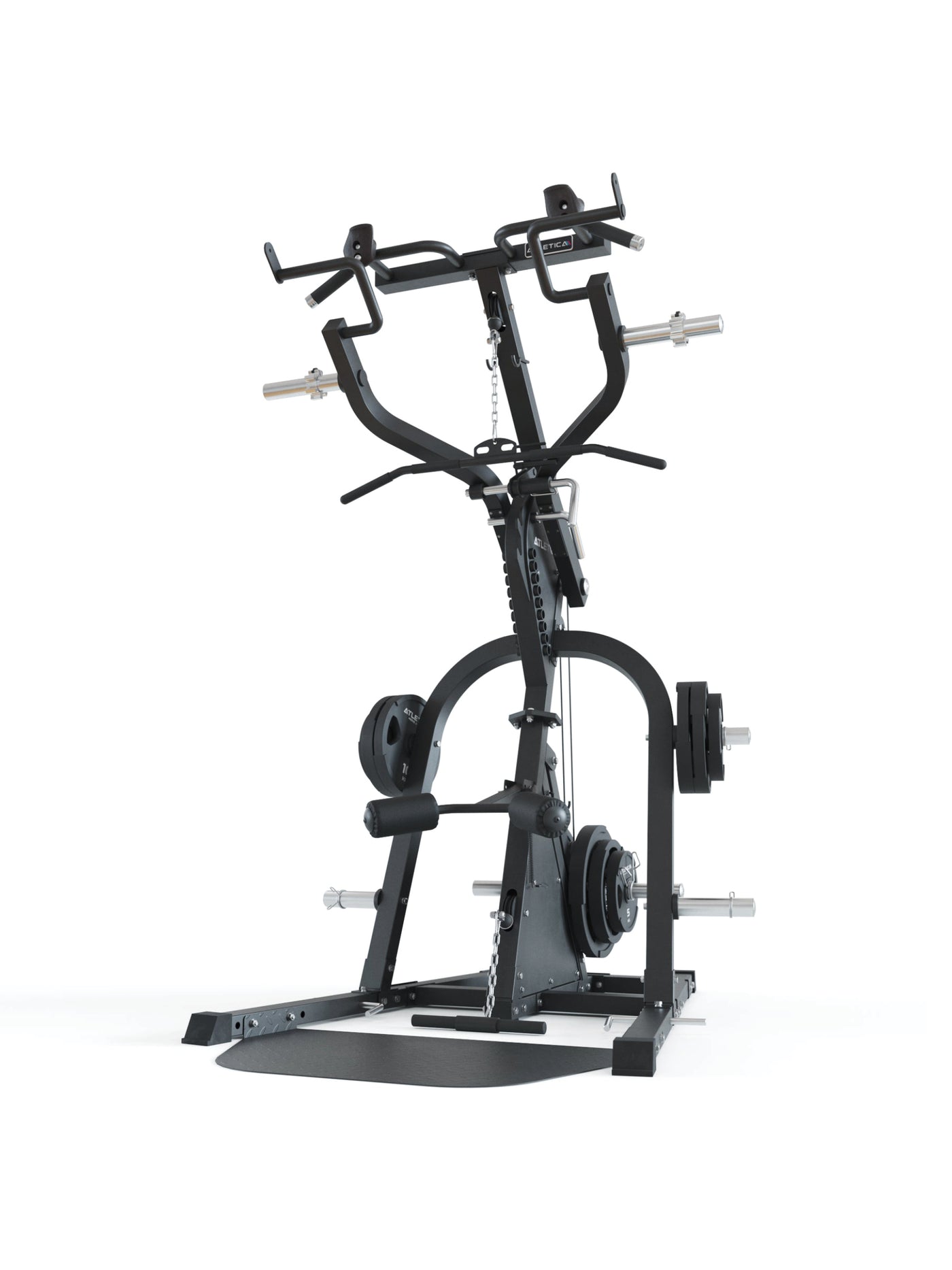 ATLETICA Triton Multigym Triplex Station | Latzug & Jammer Arms