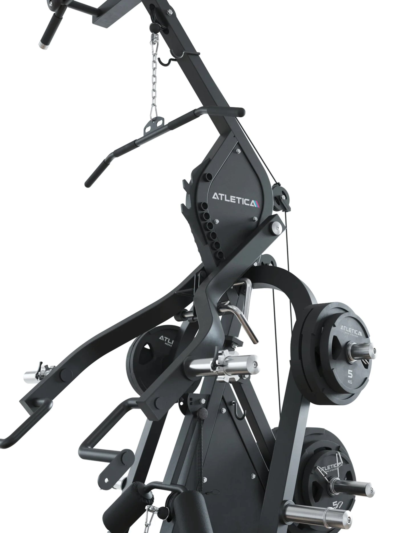 ATLETICA Triton Multigym Triplex Station | Latzug & Jammer Arms