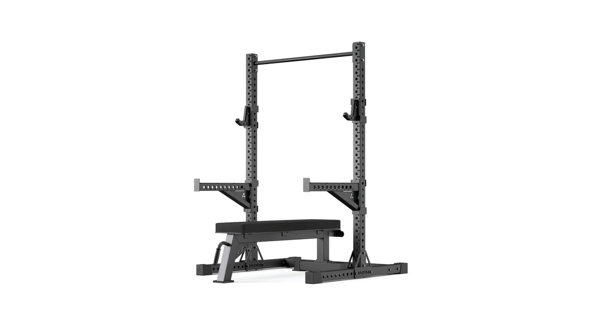 ATLETICA R7 Squat Rack | Ghost Set | Inkl. Hantelbank