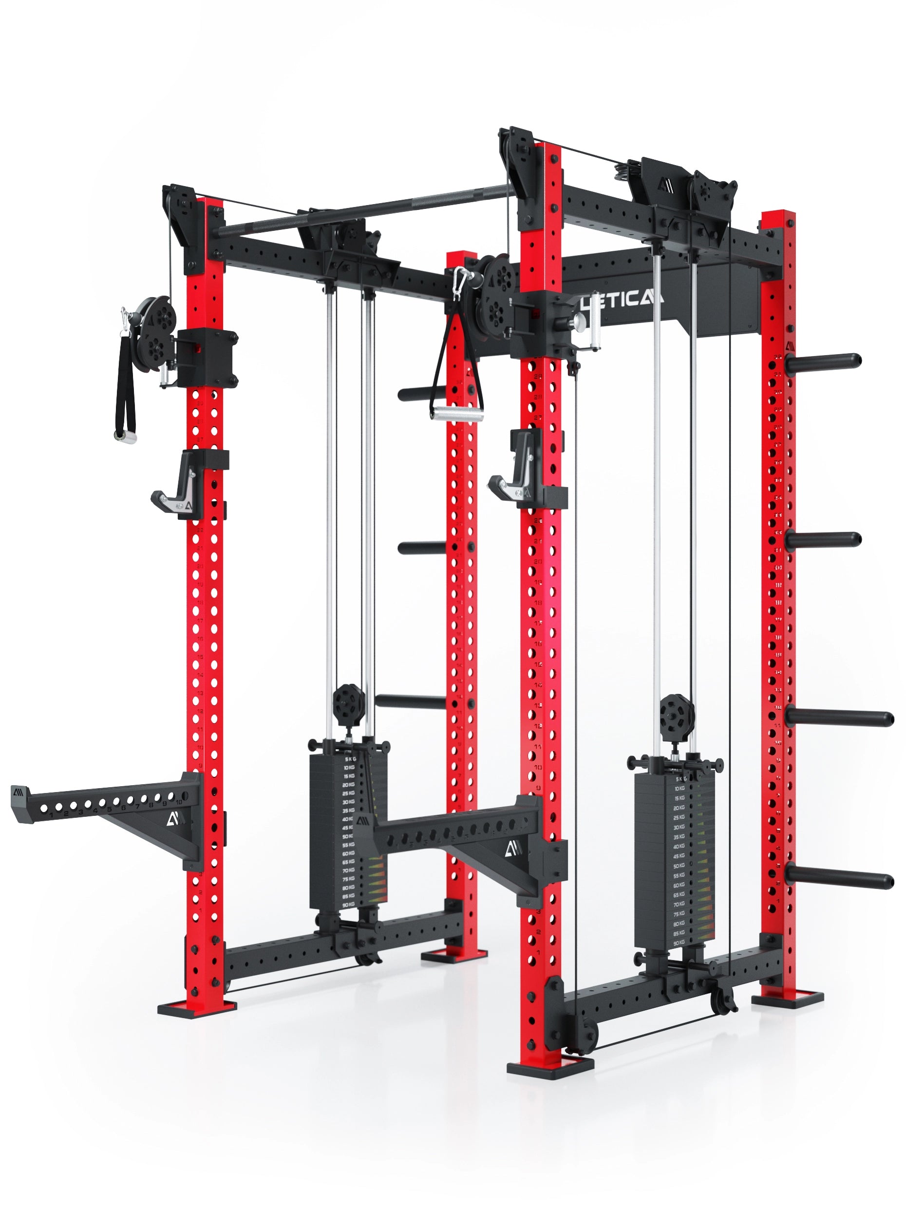 R8 Bradley Long | 2x95 kg Weight Stacks | Sportscar Red