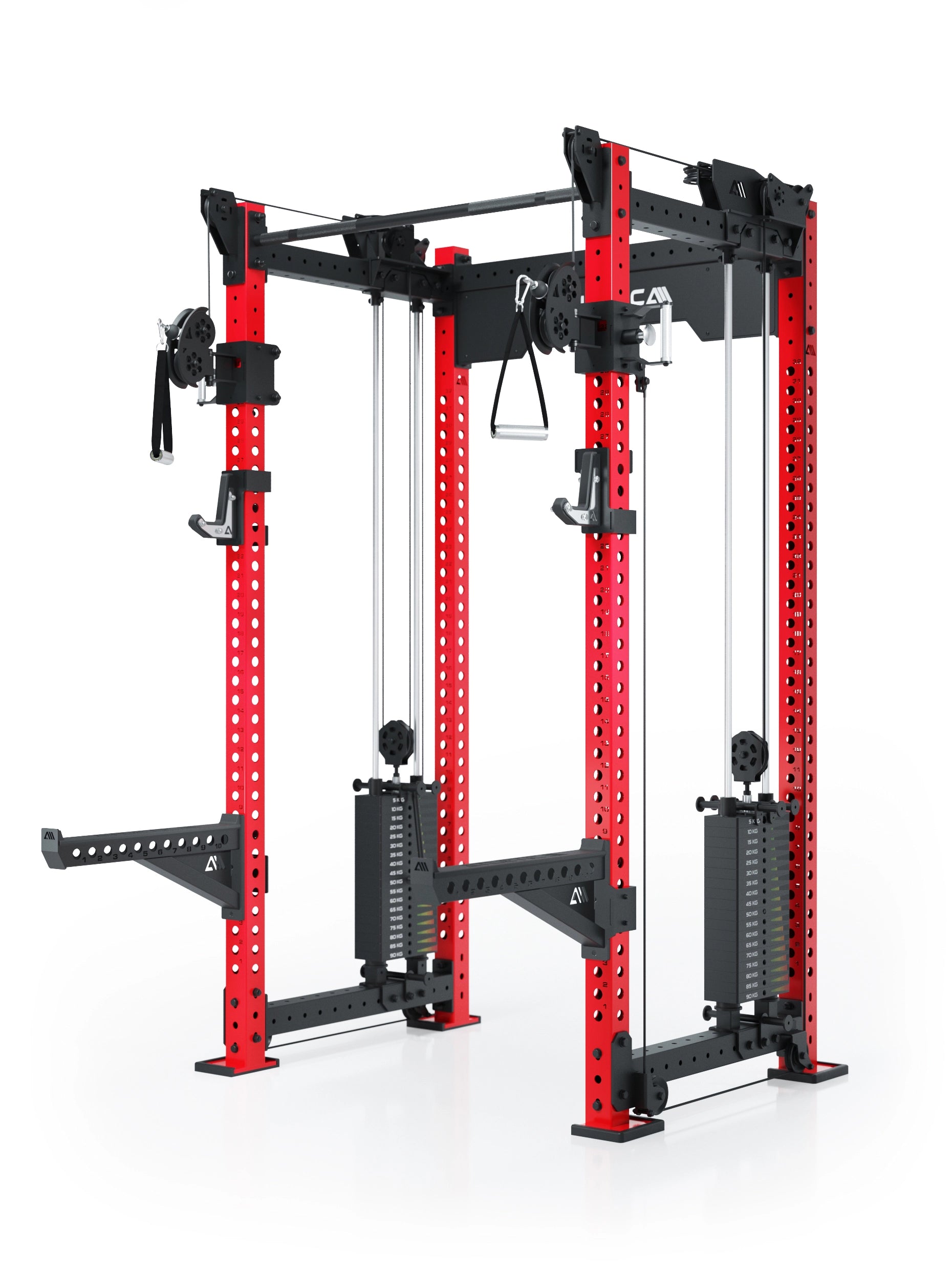 R8 Bradley Medium | 2x95 kg Weight Stacks | Sportscar Red