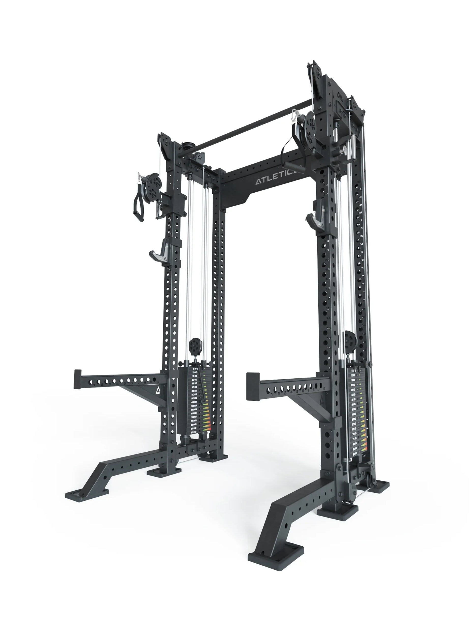 ATLETICA R8-Bradley Power Rack | Incl. weight blocks